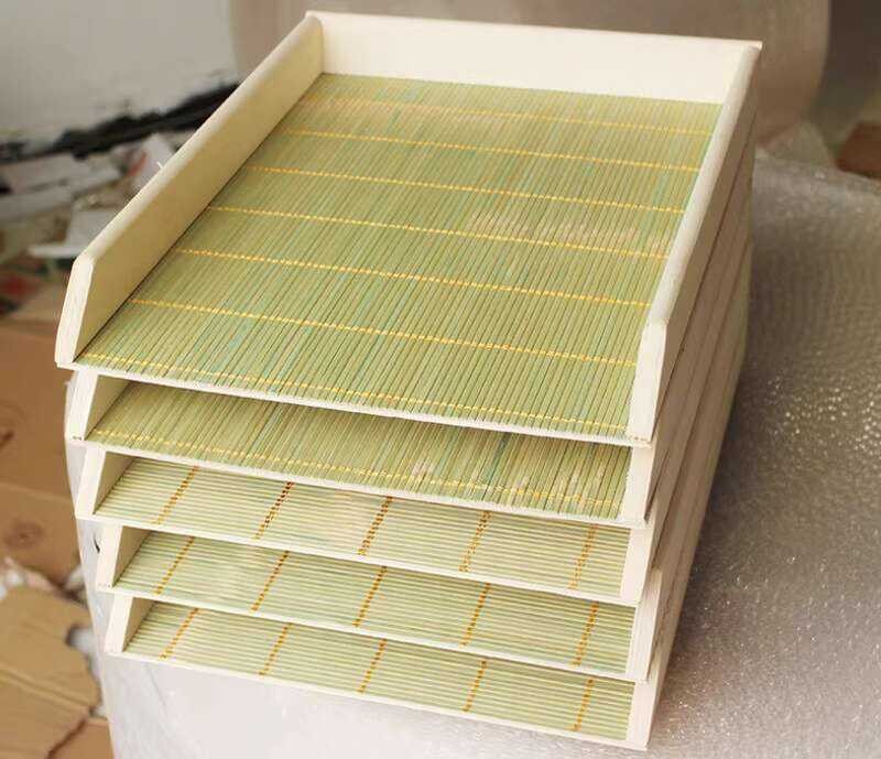 Tray for Dumplings, Tray, Dustpan, Bamboo Woven Plate, Dumpling Cover ...