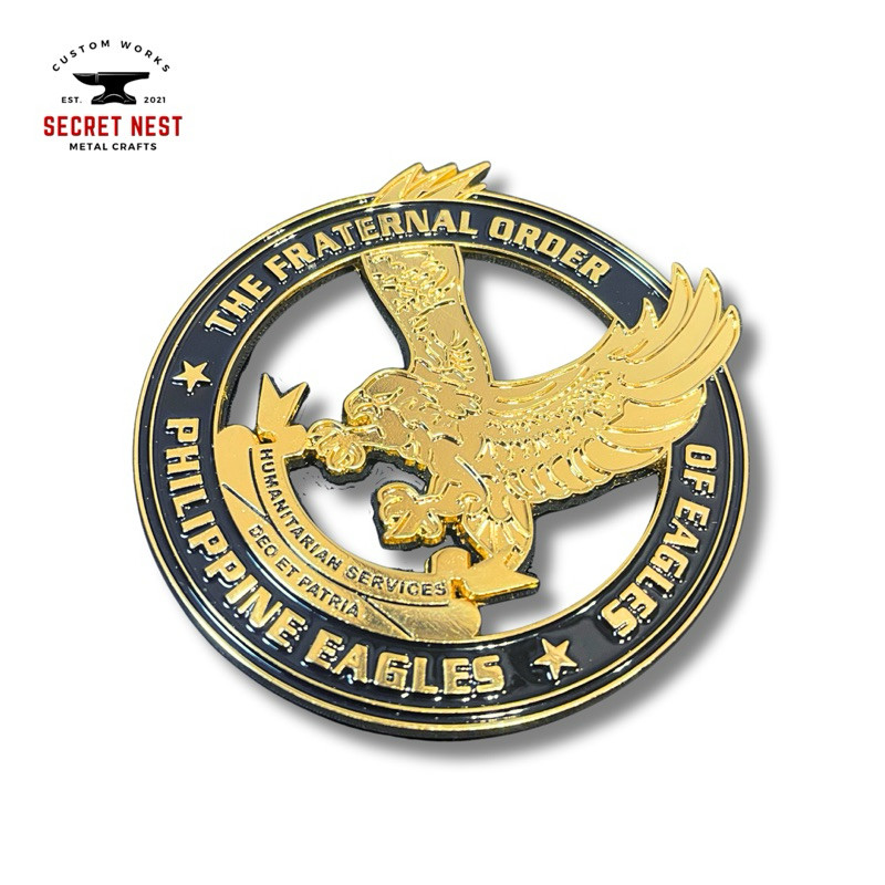 SECRET NEST 3 in The Fraternal Order of Eagles Philippine Eagles (TFOE PE) Cut Out Car Emblem ...