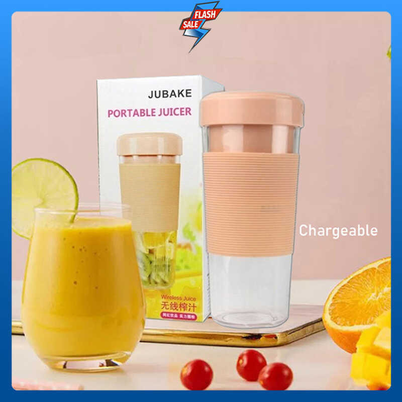 Portable Blender Mini USB Juicer Rechargeable Double Power Charging ...