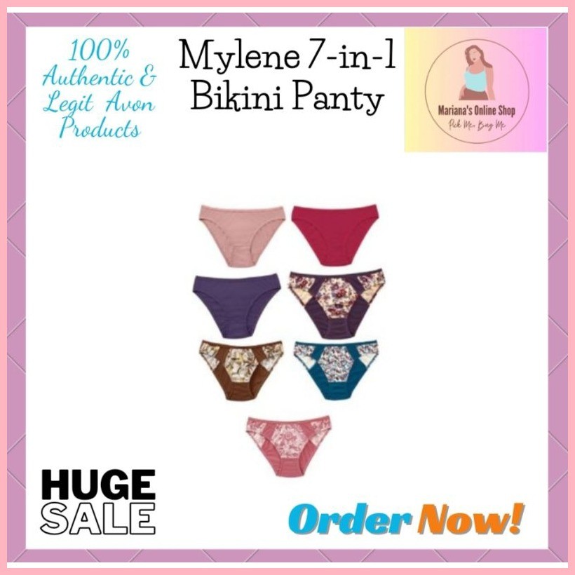 Avon Mylene 7-in-1 Bikini Panty Pack | Shopee Philippines