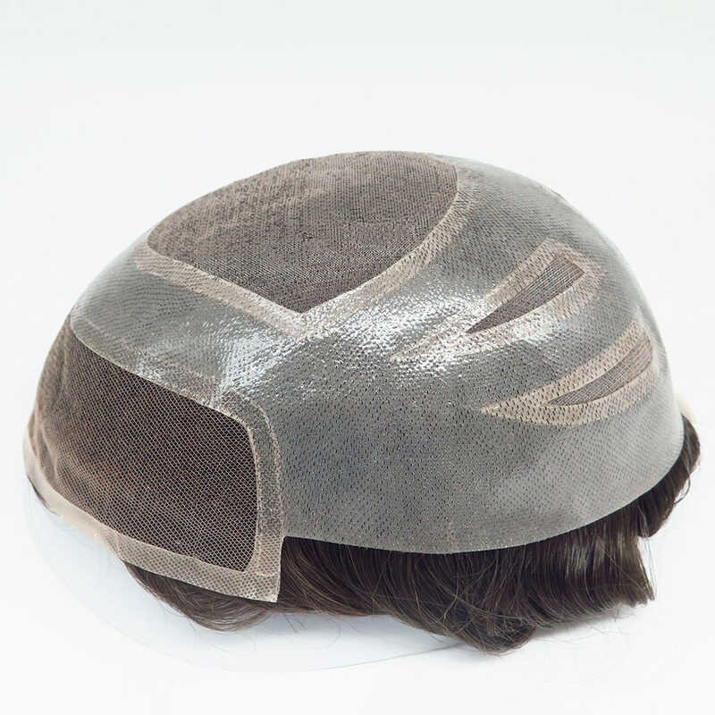 French Lace Front Mono Center And Poilskin In Perimeter Undetectable ...