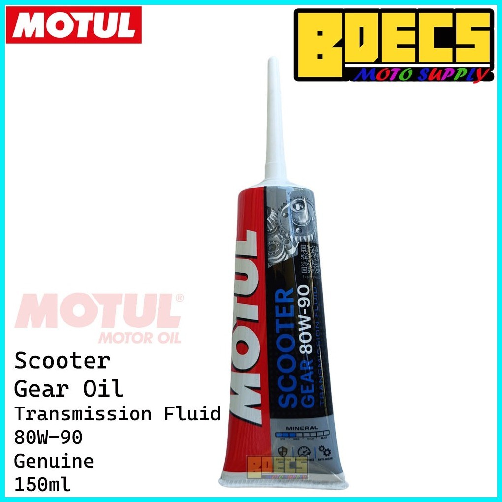 Motul Scooter Gear Oil 80w-90 Transmission Fluid Genuine (150ml) I ...