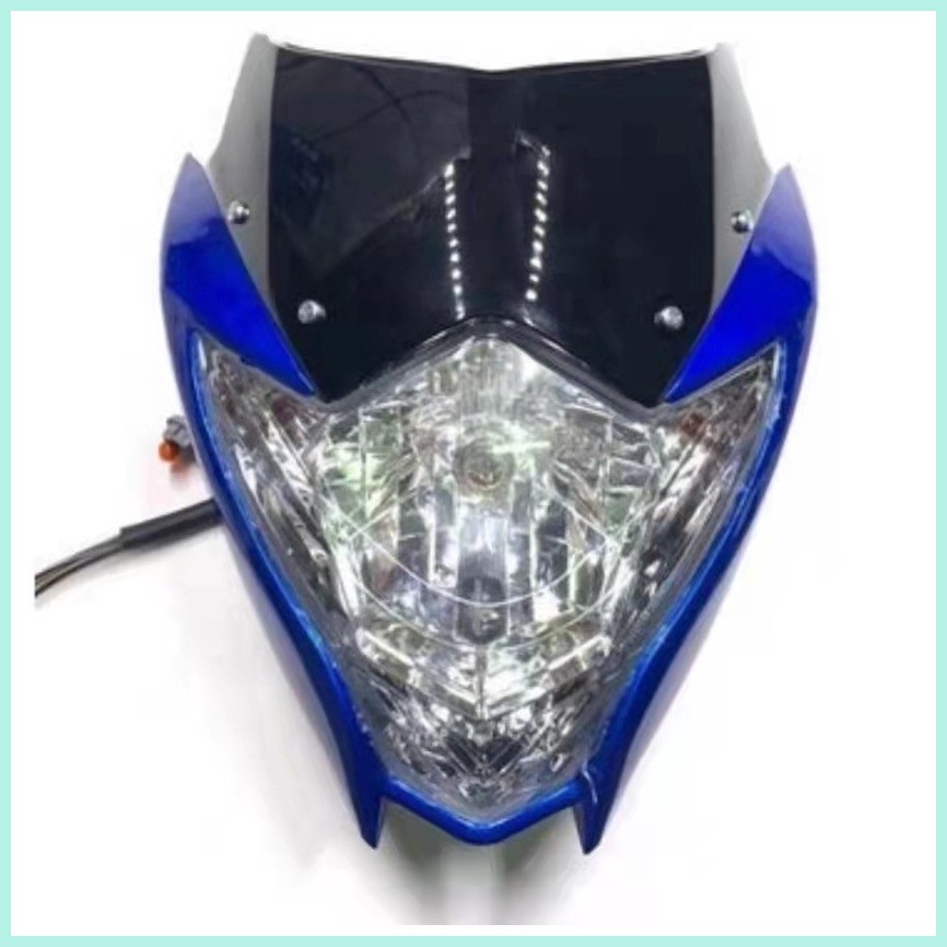 Motorcycle HeadLight - Raider 150 Reborn (Red/Blue/Black ) | Shopee ...