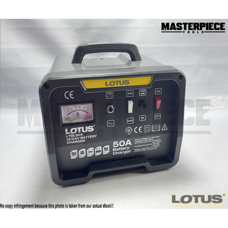 Lotus Battery Charger 12V/24V 50A Ltbl50x 3 | Shopee Philippines