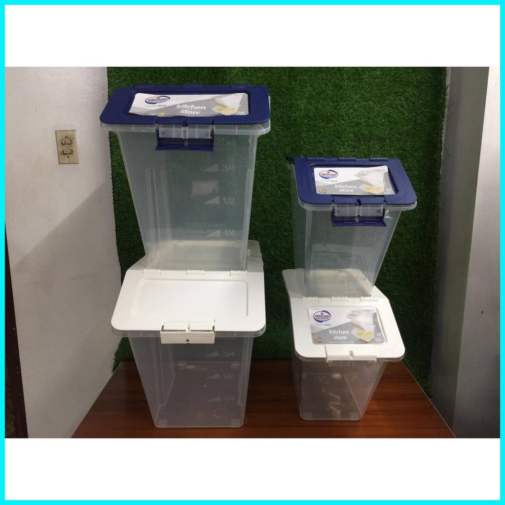 RICE STORAGE Orocan Cucina Uno High Quality (4 sizes) (Lagayan ng Bigas ...
