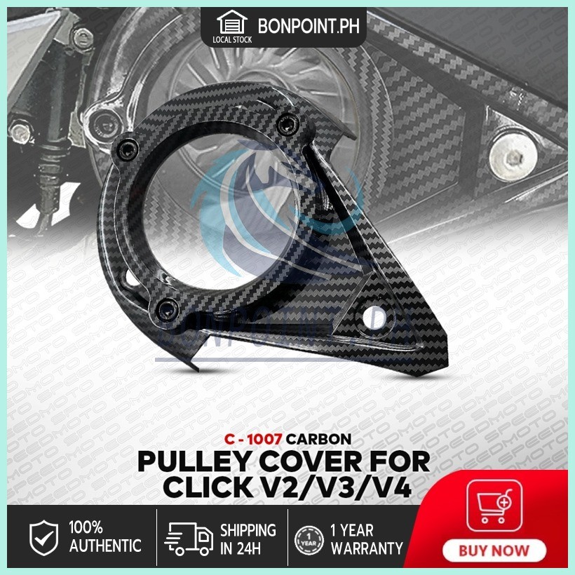 CLICK V2 / CLICK V3 / CLICK V4 PULLEY COVER WITH TRANSPARENT SCREEN FOR ...