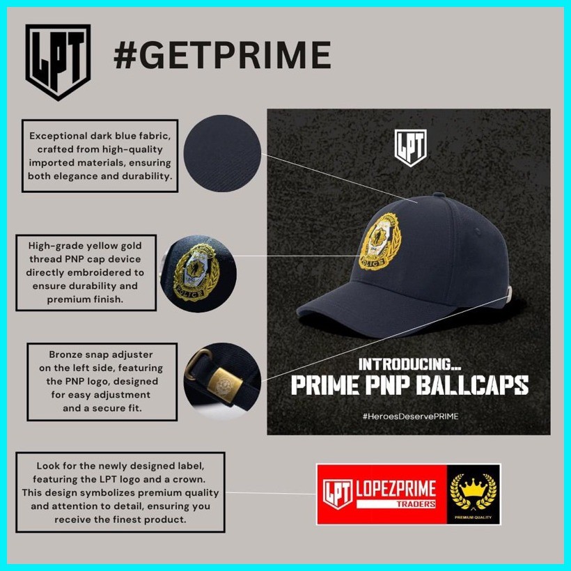 Ball Cap Lopez Prime | Shopee Philippines