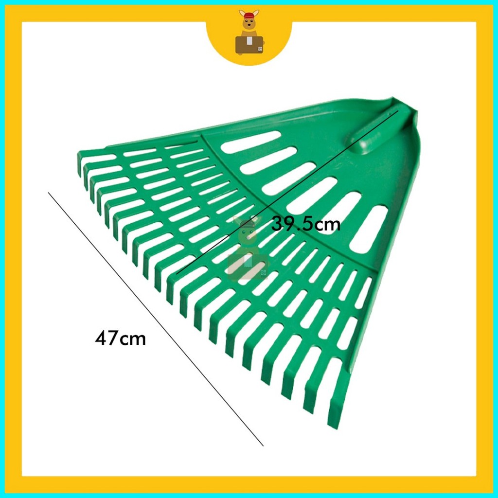 Plastic Crawler Plastic Rake Pencakar Rumput Garden Lawn Rake Cakar ...