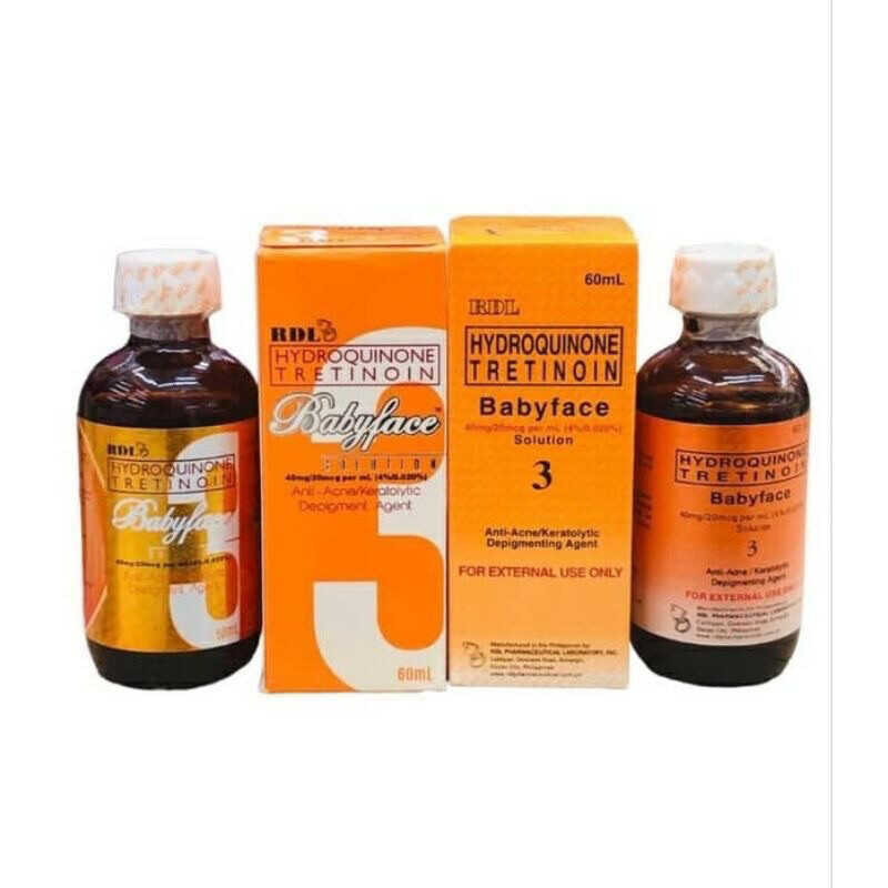 ORIGINAL STOCK RDL BABY FACE TONER 60Ml NEW PAKKING | Shopee Philippines