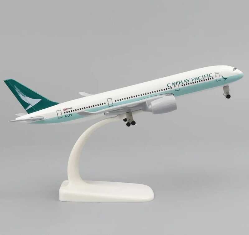 1:400 20Cm Scale Alloy Aircraft Model Cathay Airlines A350 (With Wheels ...