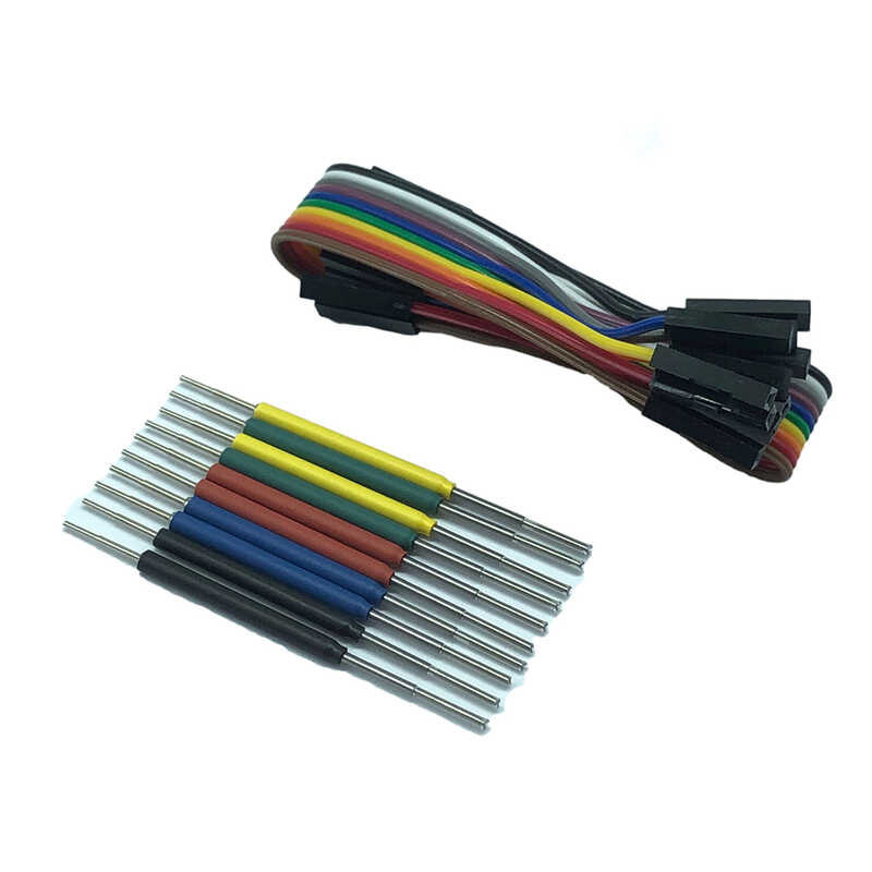 10Pcs Universal Chip Clamp With 10 Wires Micro Hook SOP SOIC TSOP MSOP ...