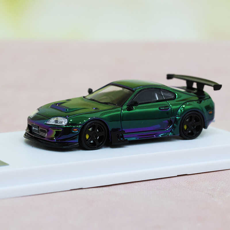 LMLF 。 1:64 Supra A80 Z Pandem Alloy Model Car Electroplating Paint ...