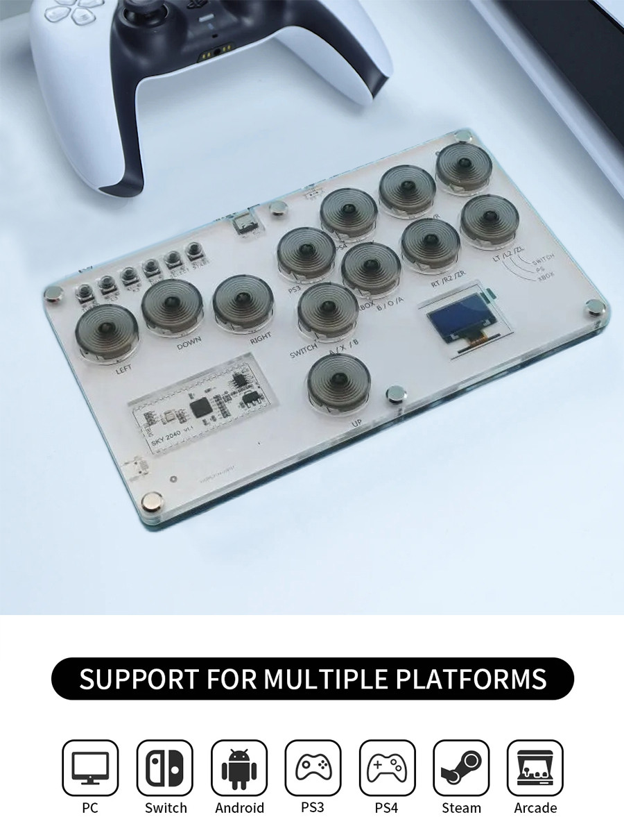 Hitbox Street Fighter Controller Fight Stick Game Controller Mechanical ...