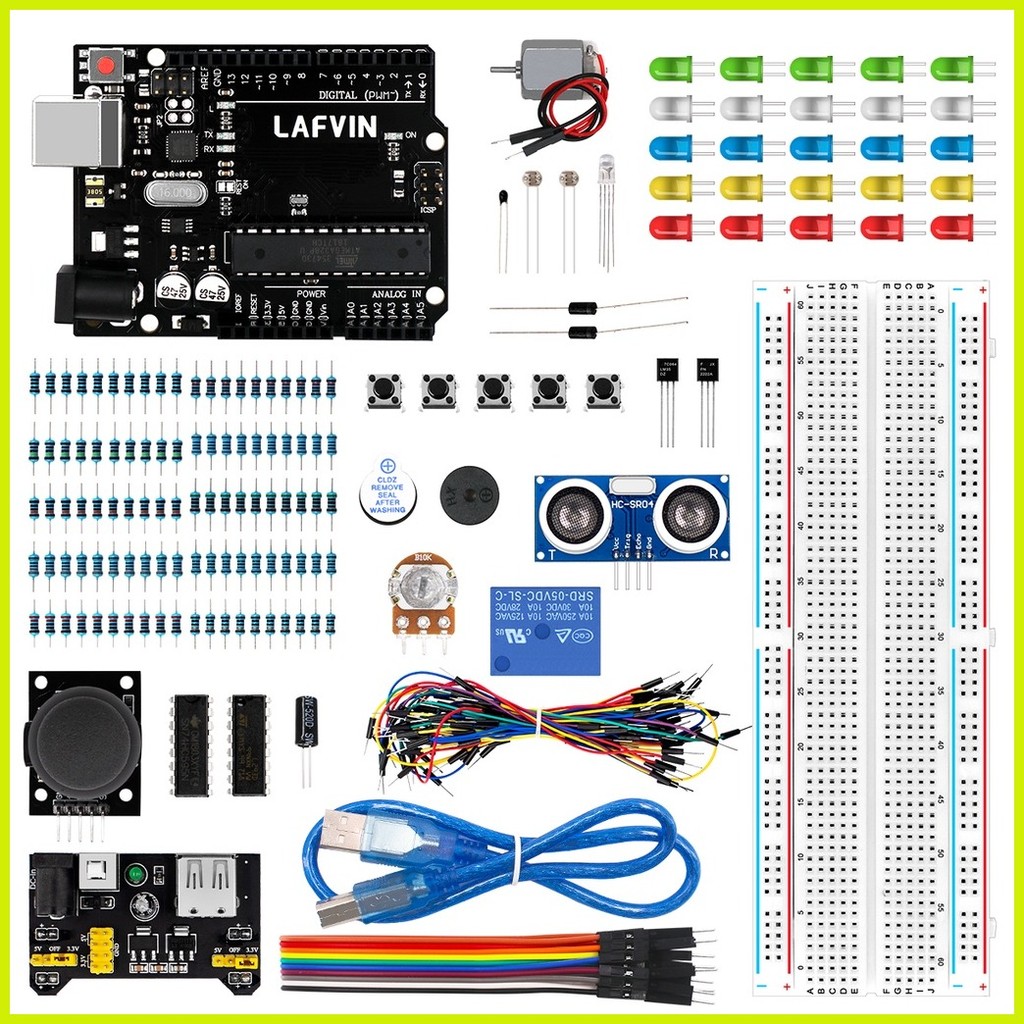 ๑ LAFVIN Arduino Uno R3 Basic Starter Kit With Tutorial For Sensor ... ๑ LAFVIN Arduino Uno R3 Basic Starter Kit With Tutorial For Sensor ...