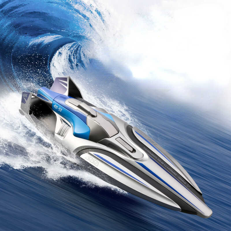 RC New 40Km/H High Speed Racing Speedboa Ship Waer Game Kids Toys ...