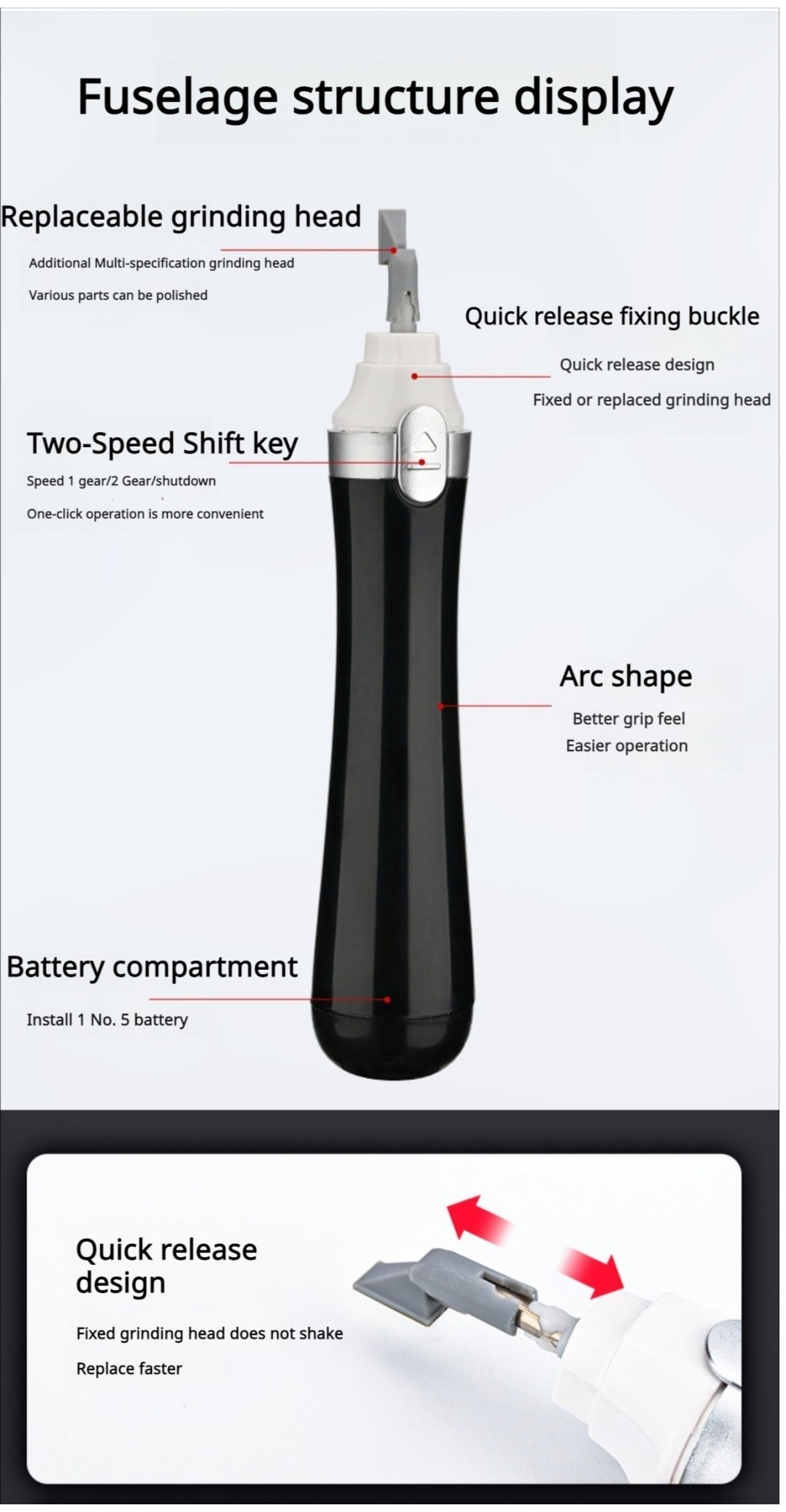 Reciprocating Sander MS-148 for Gundam Gunpla Model Painting Tool with ...