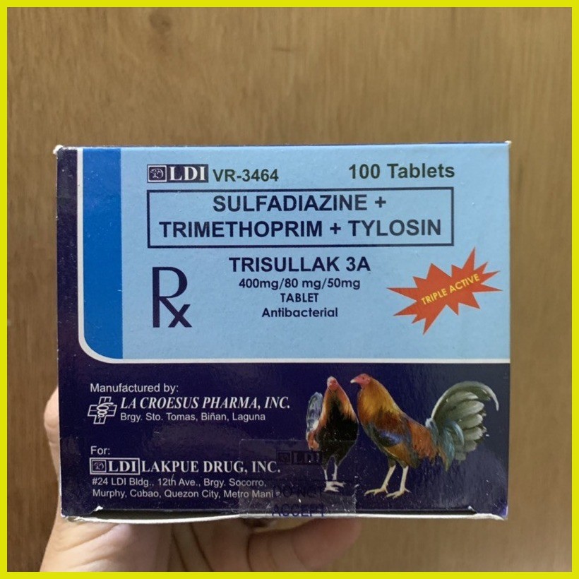 TRISULLAK 3A (10 TABLETS) | Shopee Philippines