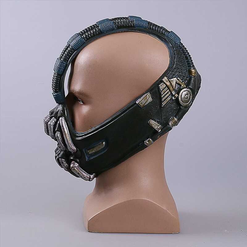 Bat Bane Mask Dark Knight Men's Horror Funny Latex Halloween Costume ...