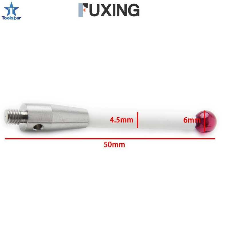 Probe Toolstar CMM-Touch Stylus,6mm-Dia Rubine Ball Ceramic Stem CMM A ...