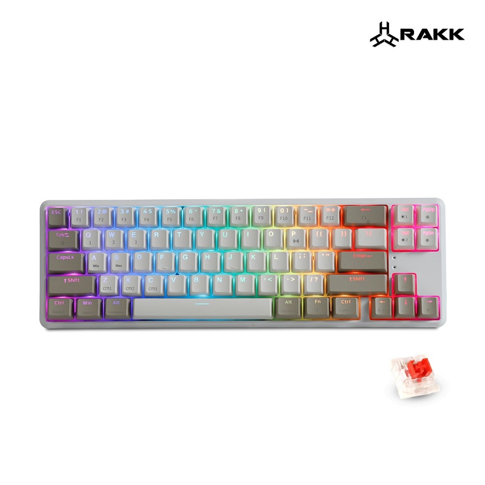 RAKK Pluma 68 and Pluma V2 57 keys Wireless Mechanical Keyboard | Tri ...