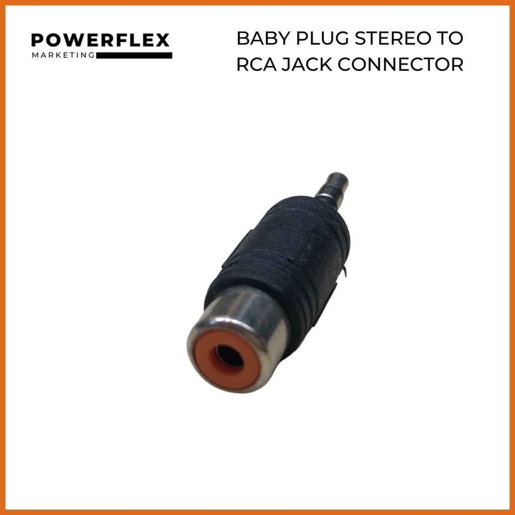 ∱ ♻ AAP 628: 2 pcs. Baby Plug Stereo to RCA Jack Connector | Shopee ...