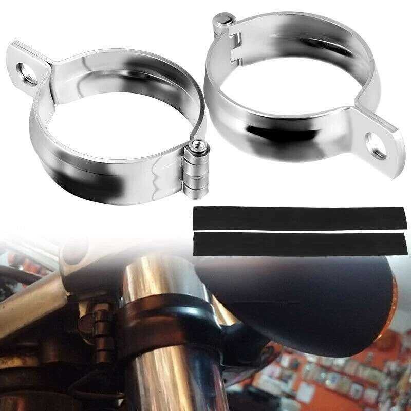 AA 48-60Mm Motorcycle Turn Signal Flasher Bracket Blinker Indicators ...