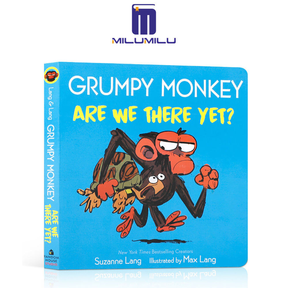 Grumpy Monkey Are We There Yet Toddlers' Bookspicture Bookboard Book ...