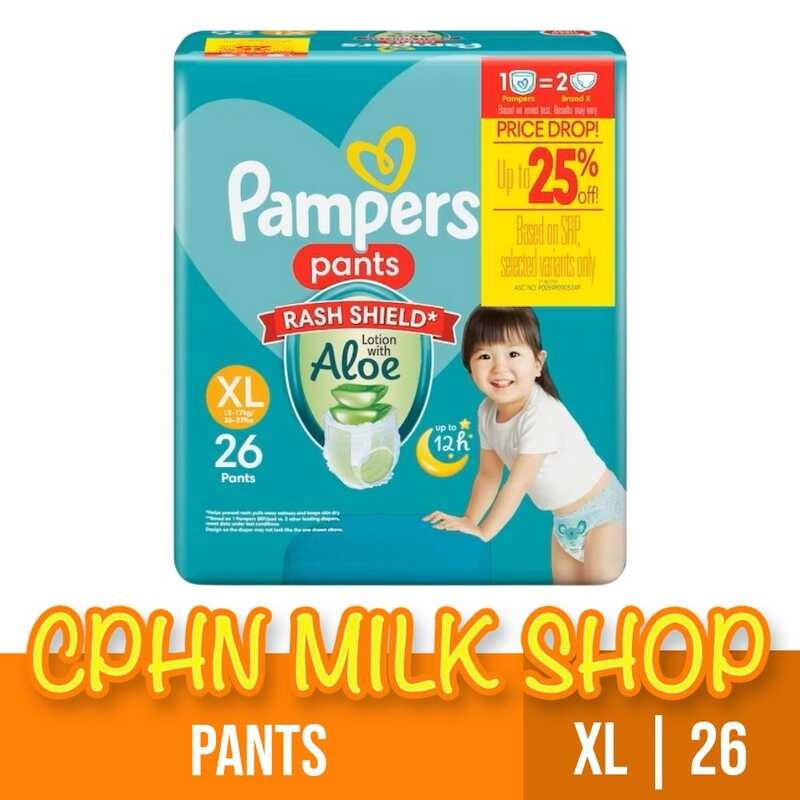 Pampers Baby Dry Pants Diapers With Rash Shield XL 26 2655 98 | Shopee ...