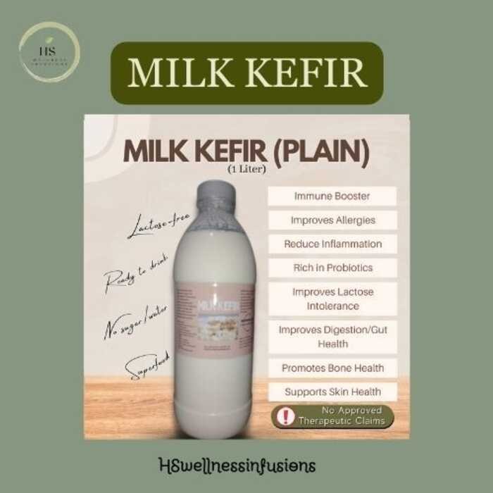 PREORDER Milk Kefir Probiotic Plain 1 Liter | Shopee Philippines