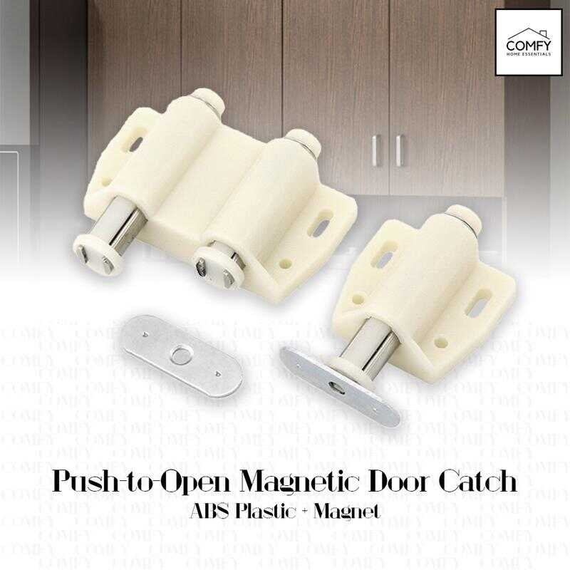 Single/Double Cabinet Stopper Magnetic Catch Push To Open Catches Door ...