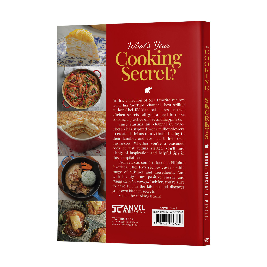 Chef RVs Cooking Secrets by RV Manabat (Rudolf Vincent T. Manabat ...