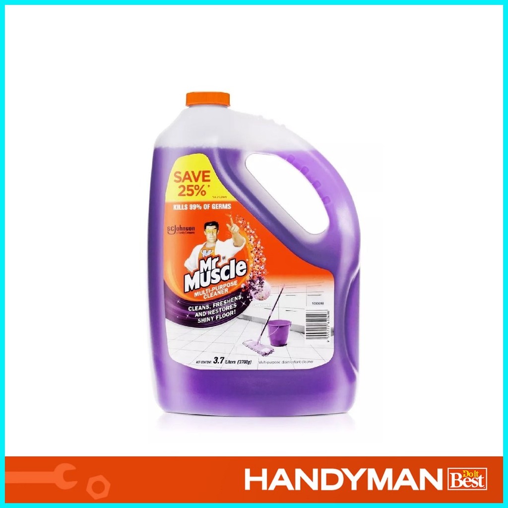 Mr. Muscle All Purpose Cleaner Lavender 3.7Liters | Shopee Philippines
