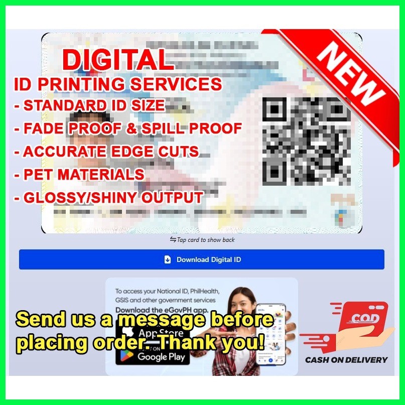 ☢ DIGITAL NATIONAL ID PVC | STANDARD PVC ID SIZE | STEP-BY-STEP GUIDE ...