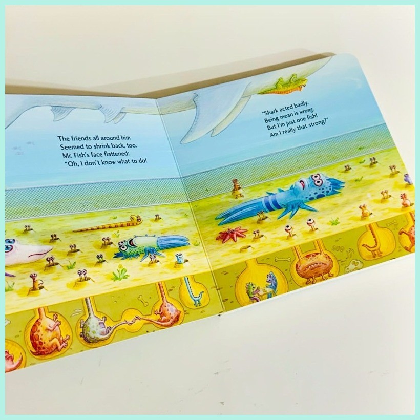 The Pout-Pout Fish and the Bully-Bully Shark [Board book] | Shopee ...