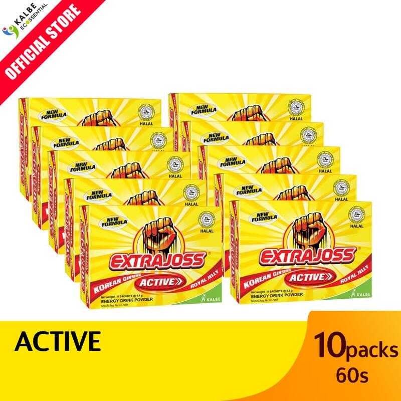 Extra Joss Energy Drink 10 Packs (60 Sachets) 60B 570 | Shopee Philippines