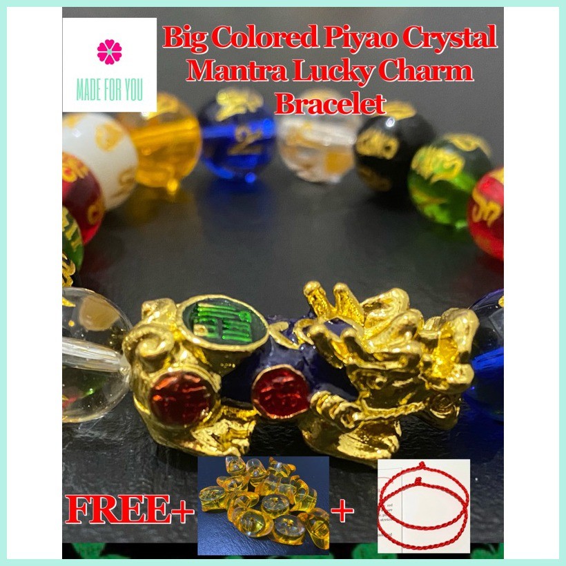 Big Size Colored Piyao Money Mantra Over All Lucky Charm Blessed w ...