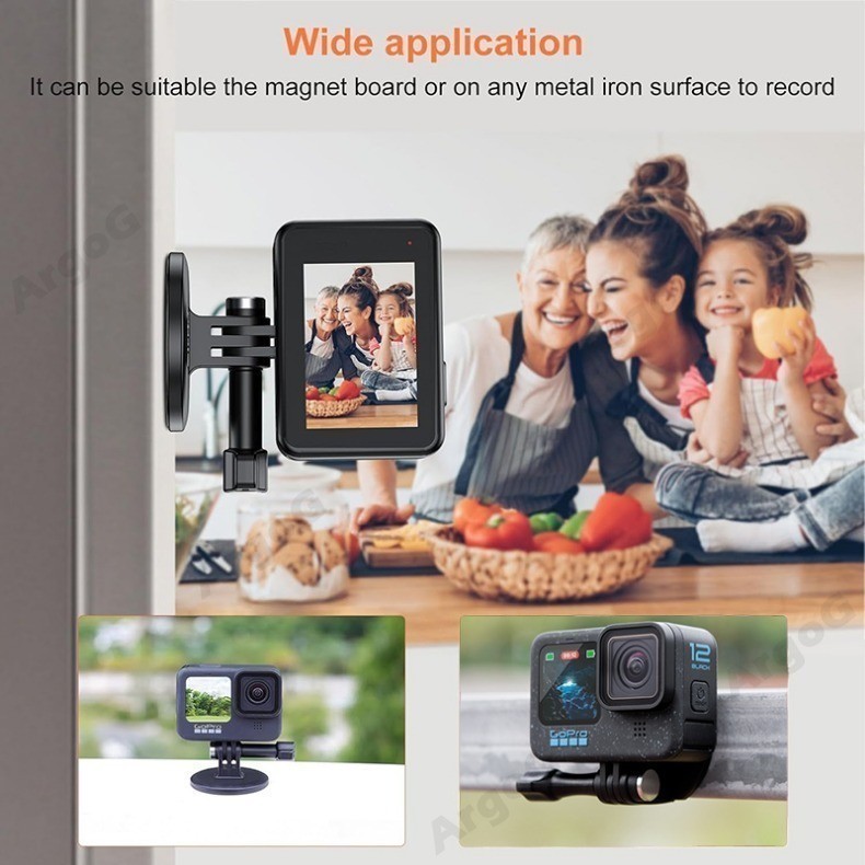 ArgoG Magnetic Chest Mount with Neck Lanyard 360° Magnet Body Mounts ...