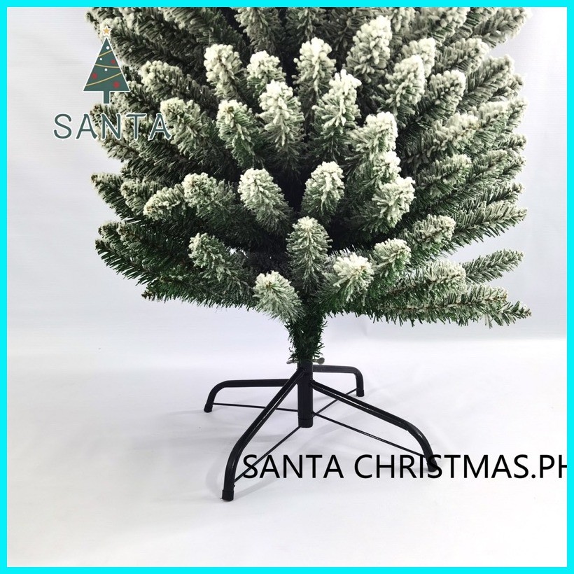 150cm/5ft Pointed Snow Slim Artificial Christmas Tree | Shopee Philippines