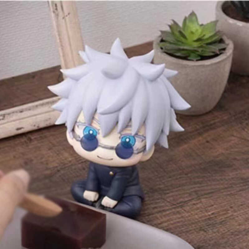 8F2 10Cm Jujutsu Kaisen Mini Figures Satoru Gojo Figure Action Geto ...