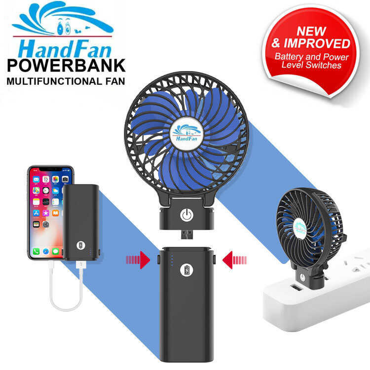 Authentic Original Handheld Fan Type-C Mini Fan Mobile Power Charging ...