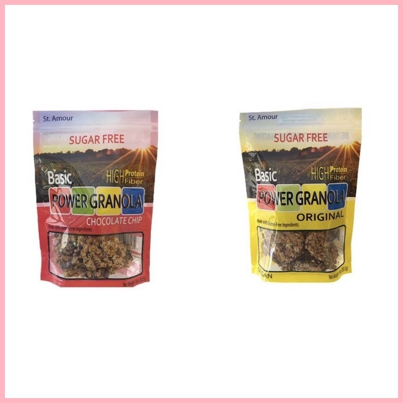 St. Amour Sugar-Free Basic Power Granola Original 284g | Shopee Philippines