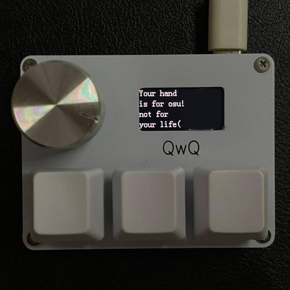 SayoDevice O3C OSU Rapid Trigger Keypad Macro Mechanical Keyboard IPS ...