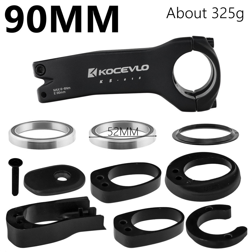 KOCEVLO Aluminum Bicycle Stem 31.8-28.6mm Road MTB Bike handlebar Stem ...
