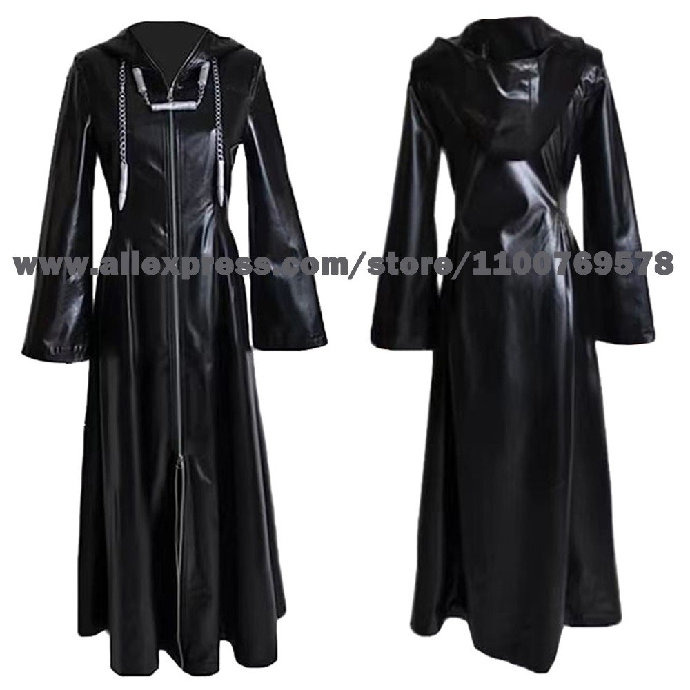 キ Anime Mens Kingdom Hearts Organization XIII Game Cosplay Costume ...