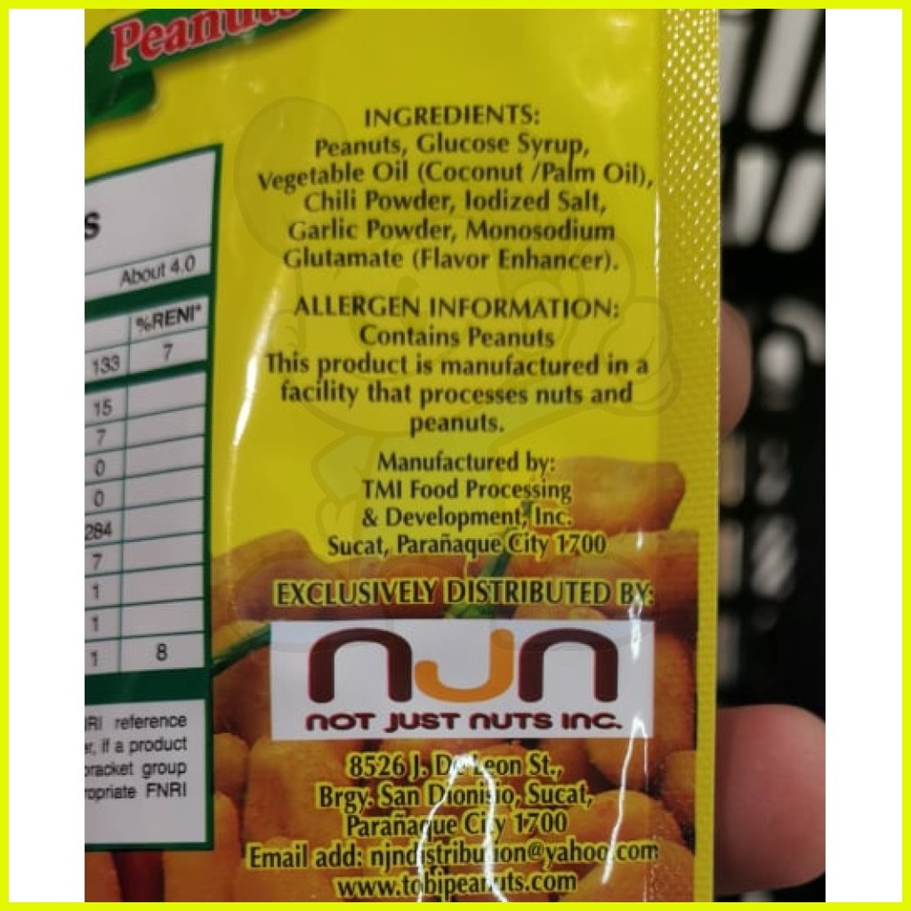 Tobi Mexican Style Peanuts, Spicy Roasted Peanuts with Chili (4 x 120g ...