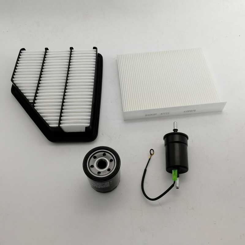pieces a 4 set oil Air conditioning Fuel filter for CHANA CHANGAN CS75 ...