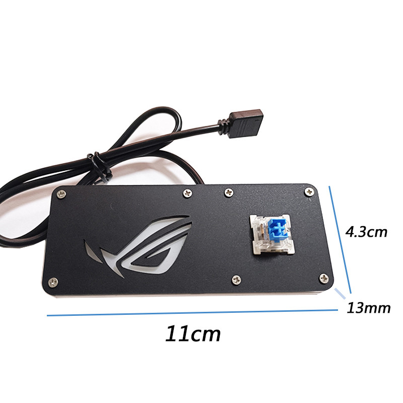 ROG Chassis power on button MSI External computer Switch 5V ARGB 3PIN ...