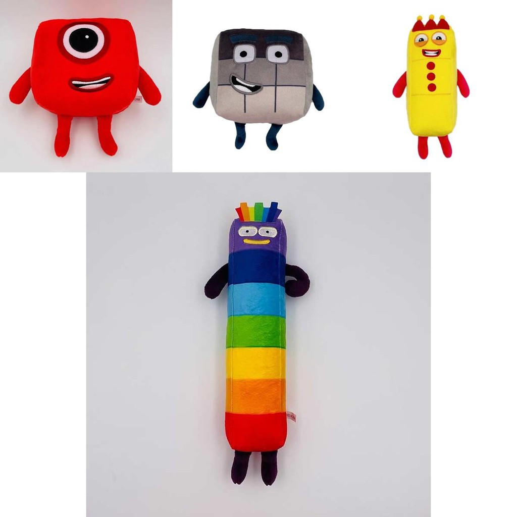 Plush Doll Numberblocks Soft And Squishy Learning And Playtime For Kids Companion | Shopee ...