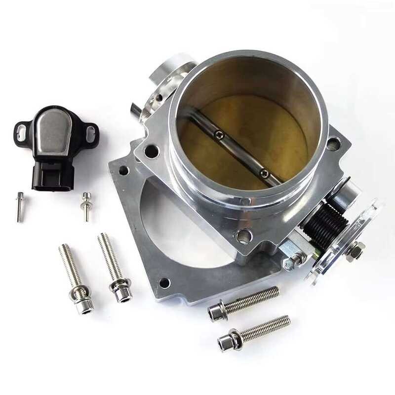 90mm Throttle Body Reverse Cable with TPS Sensor Universal Throttle ...