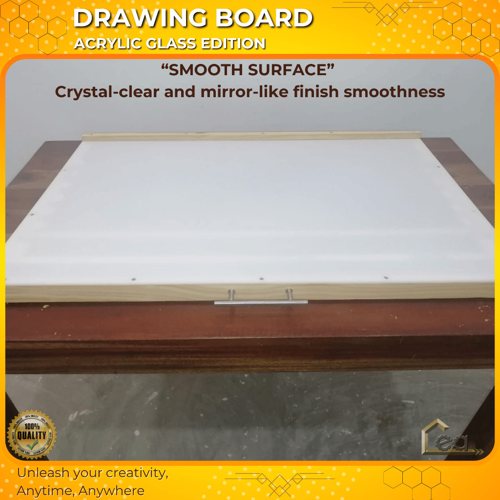 CEA Drawing Board / Drafting Board - Portable Acrylic Glass Edition (18 ...